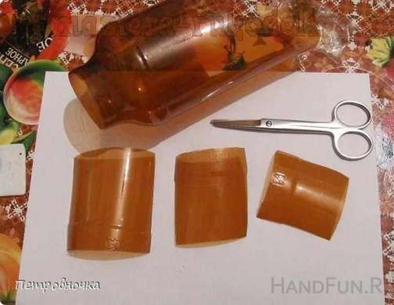 How To Make A Cone From Plastic Bottles With Your Own Hands Craft Hedgehog From Cones And A 