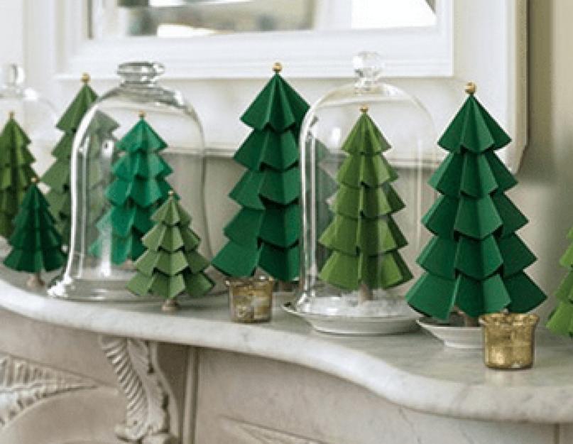 Make Your Own Christmas Tree Out Of Paper Volumetric Tree Made Of Paper Diagrams And Templates 